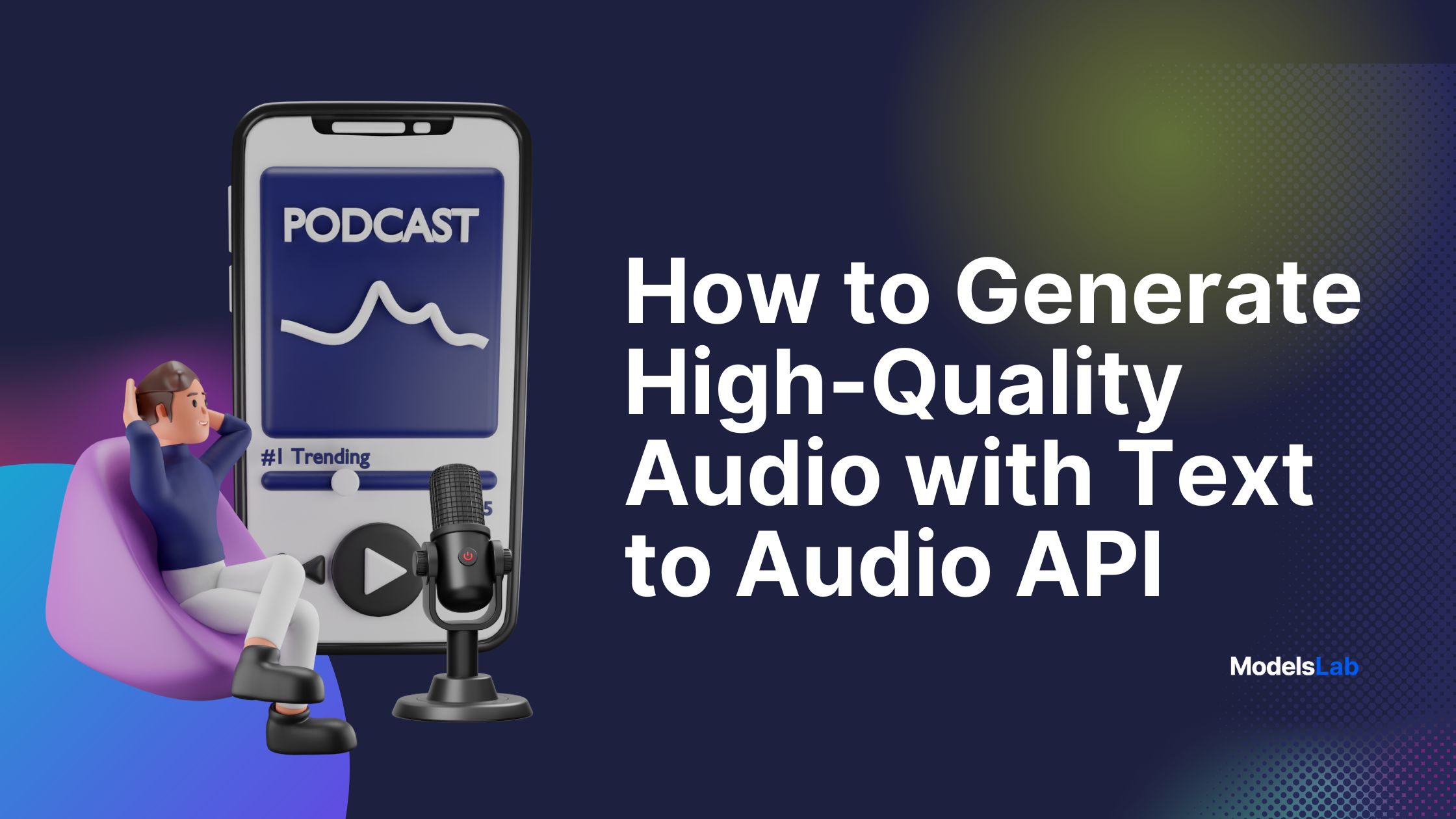 How To Use Modelslabs Text To Audio Api Ai Blog Api For Developers 1812