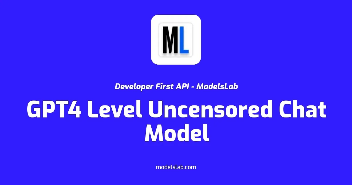 Uncensored AI Chat API - No Limits, Role Play, No Restrictions. Chatgpt uncencored alternative ...