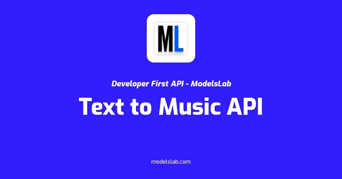 AI Text to Music API – Generate Music from Text Online